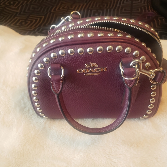 Coach | Bags | This Is A Coach Sydney Satchel With Rivets In The Color ...